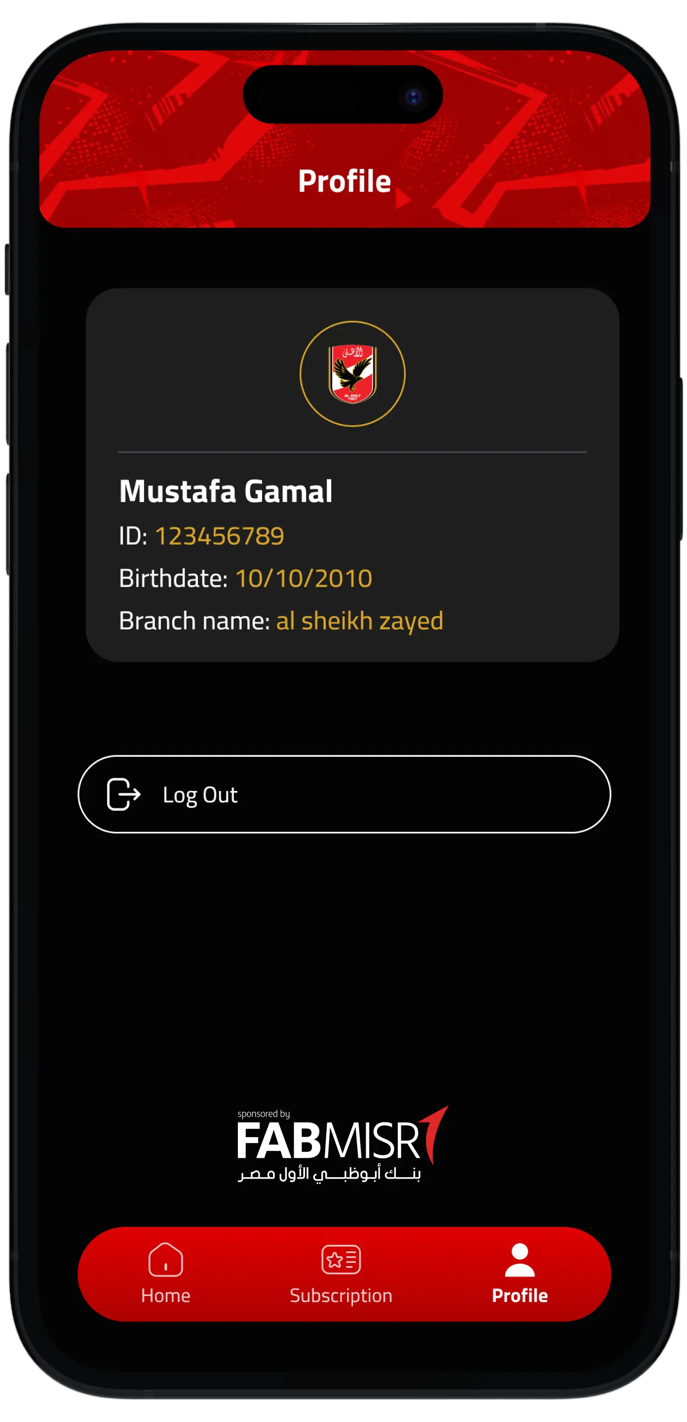 Al-Ahly Mobile App | Intcore